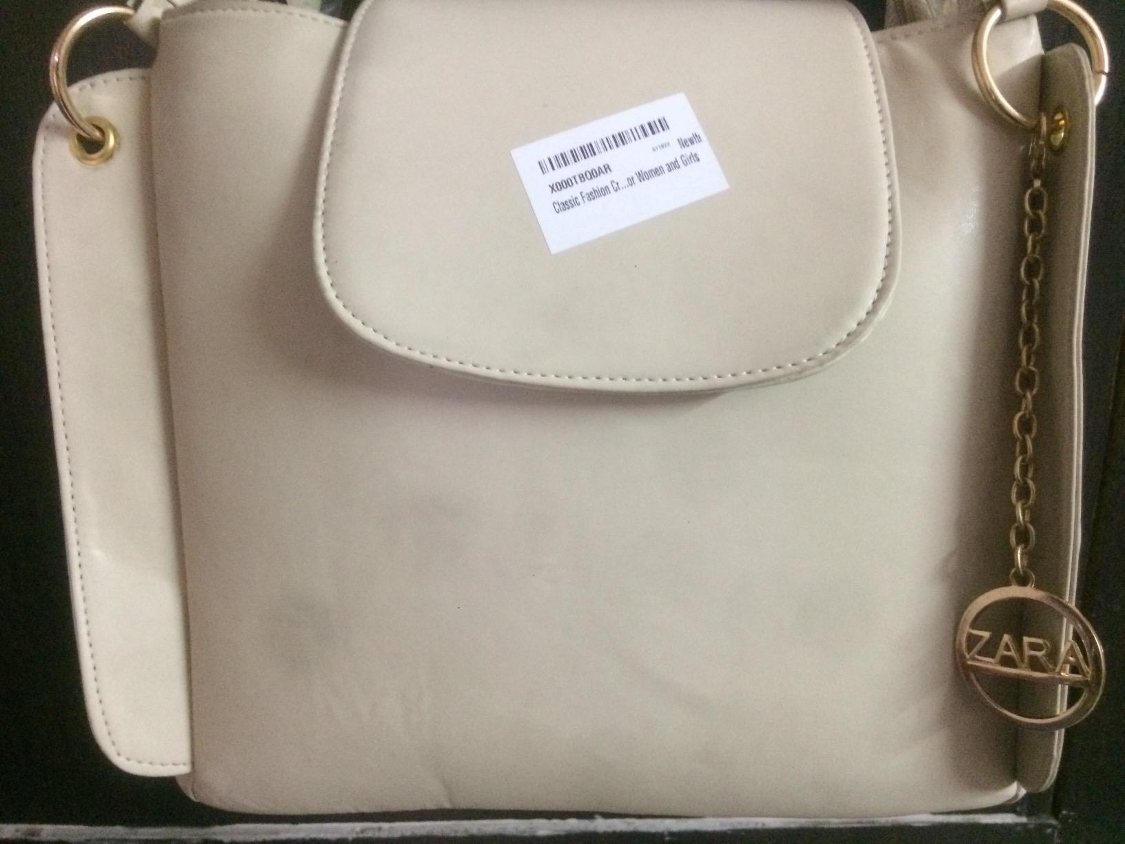 Buy Classic Fashion Cream Color Handbag Combo for Women and Girls at ...