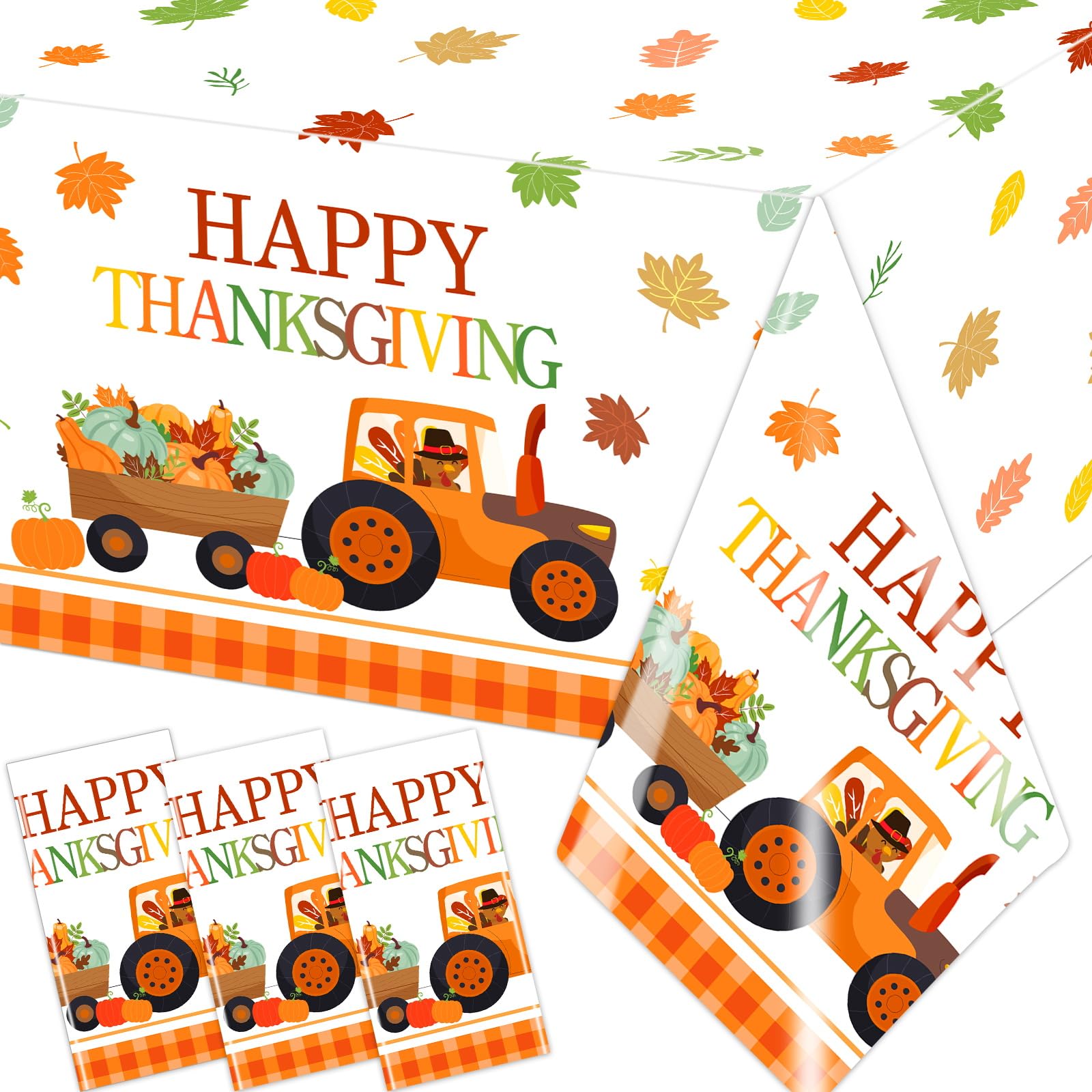 Amazon.com: Pymurod Thanksgiving Party Decorations - 3pcs Thanksgiving ...