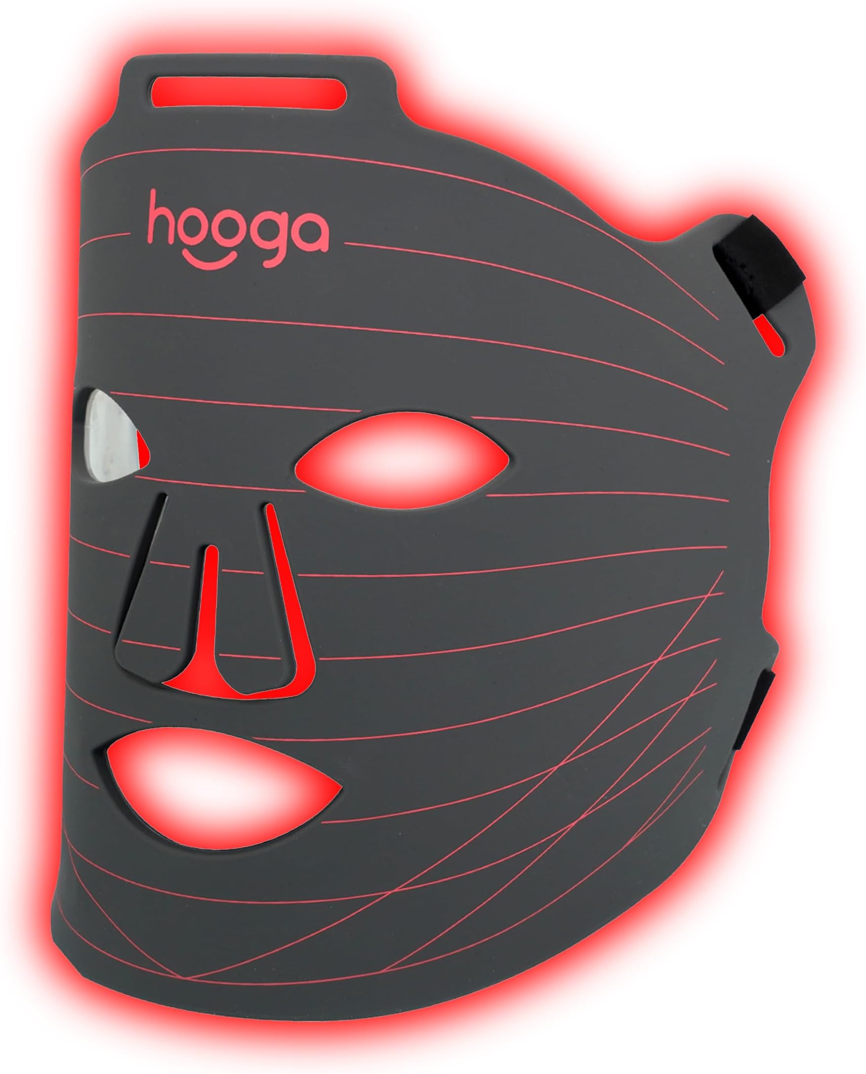 Amazon.com: hooga Red Light Therapy LED Mask, Tri Chip LEDs, 630nm and ...
