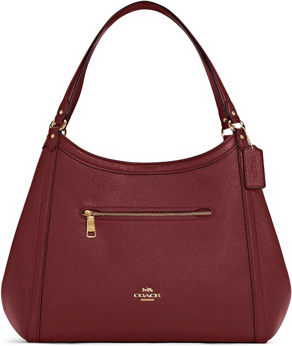 Coach Womens Kristy Shoulder Bag In Leather (IM/Black Cherry): Handbags ...