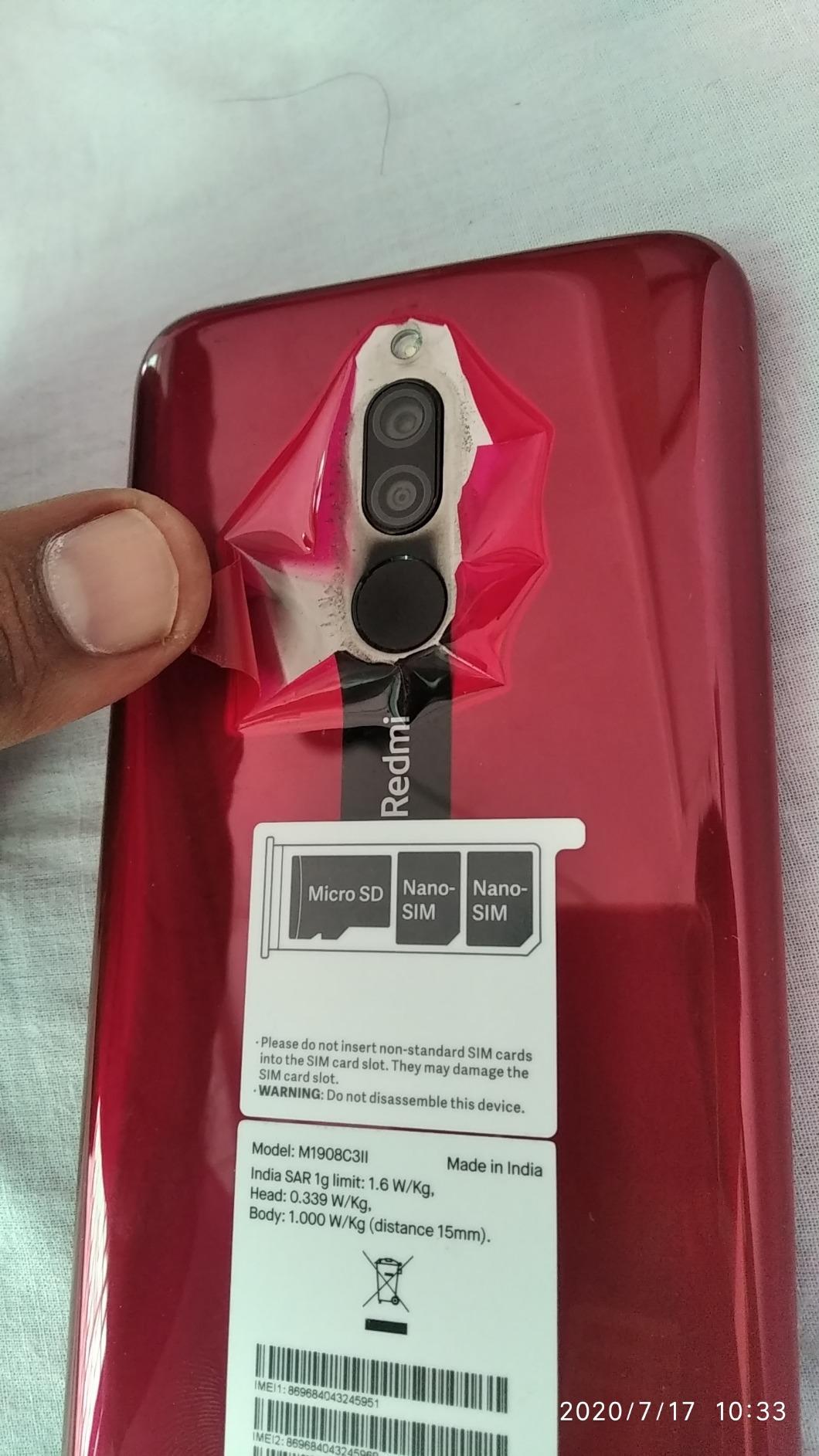 Mi Redmi 8 Ruby Red, 4GB RAM, 64GB Storage Smartphone : Amazon.in ...