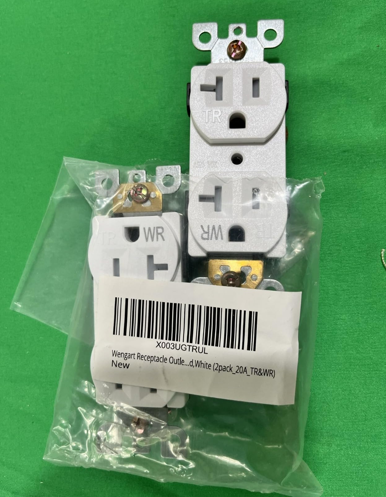 Wengart Receptacle Outlet,Heavy-Duty Receptacle,Straight Blade,Self ...