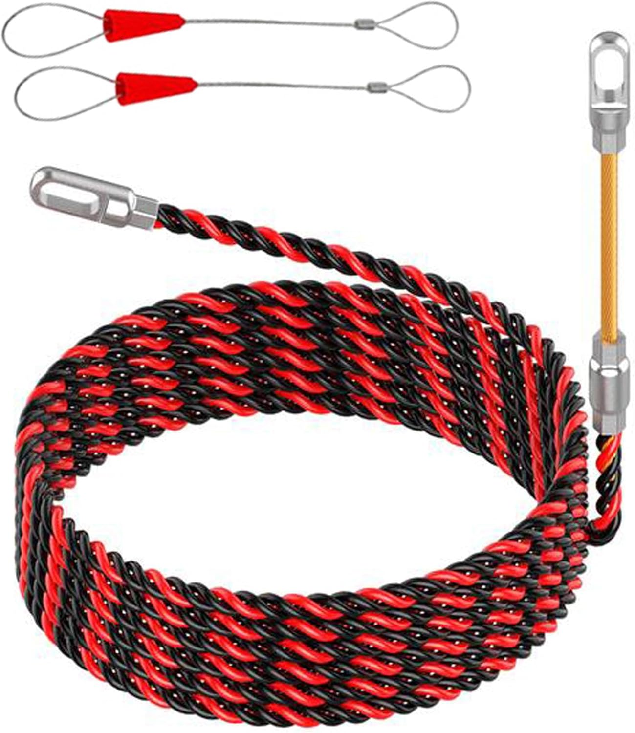100ft Fish Tape Cable Puller Kit 6mm PET Electrical Cable Puller ...