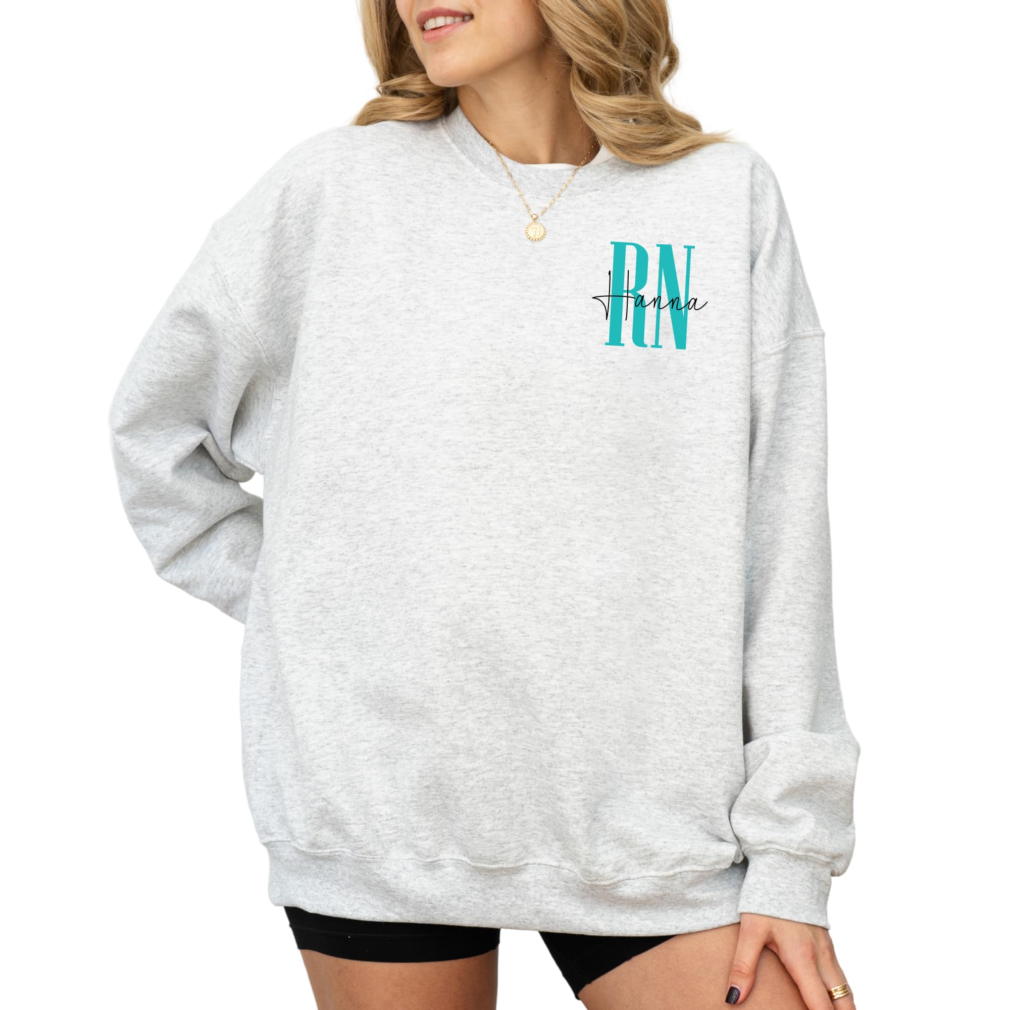 CUSTOM Personalized RN | RN Sweatshirt and Hoodie | CUSTOM Sweater for ...