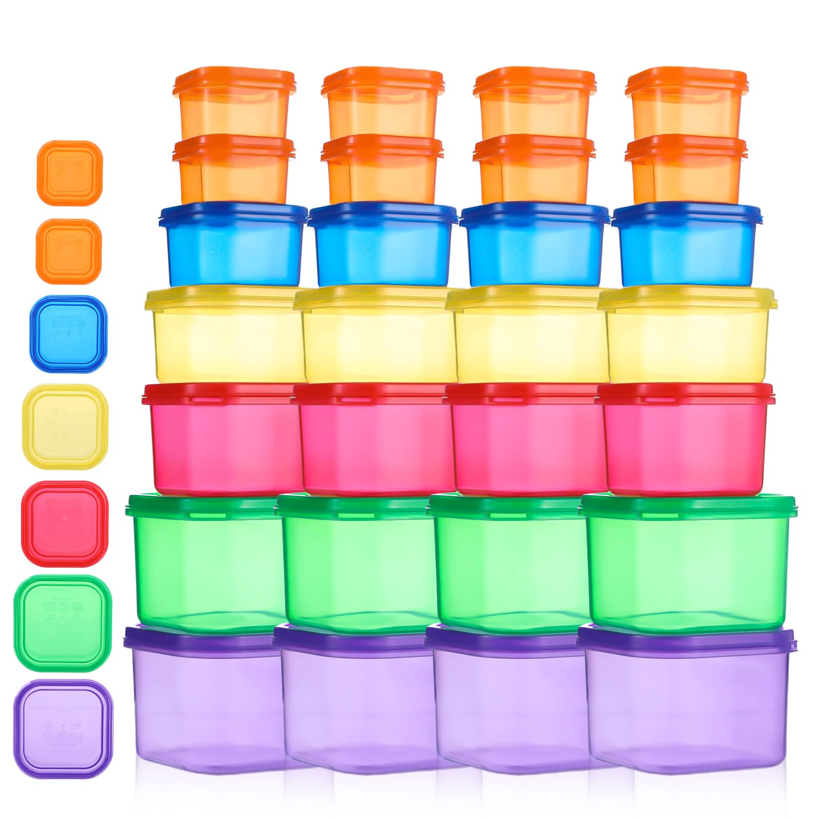 Amazon.com: 28 Pcs Portion Control Container Kit,21 Day Fix Containers ...