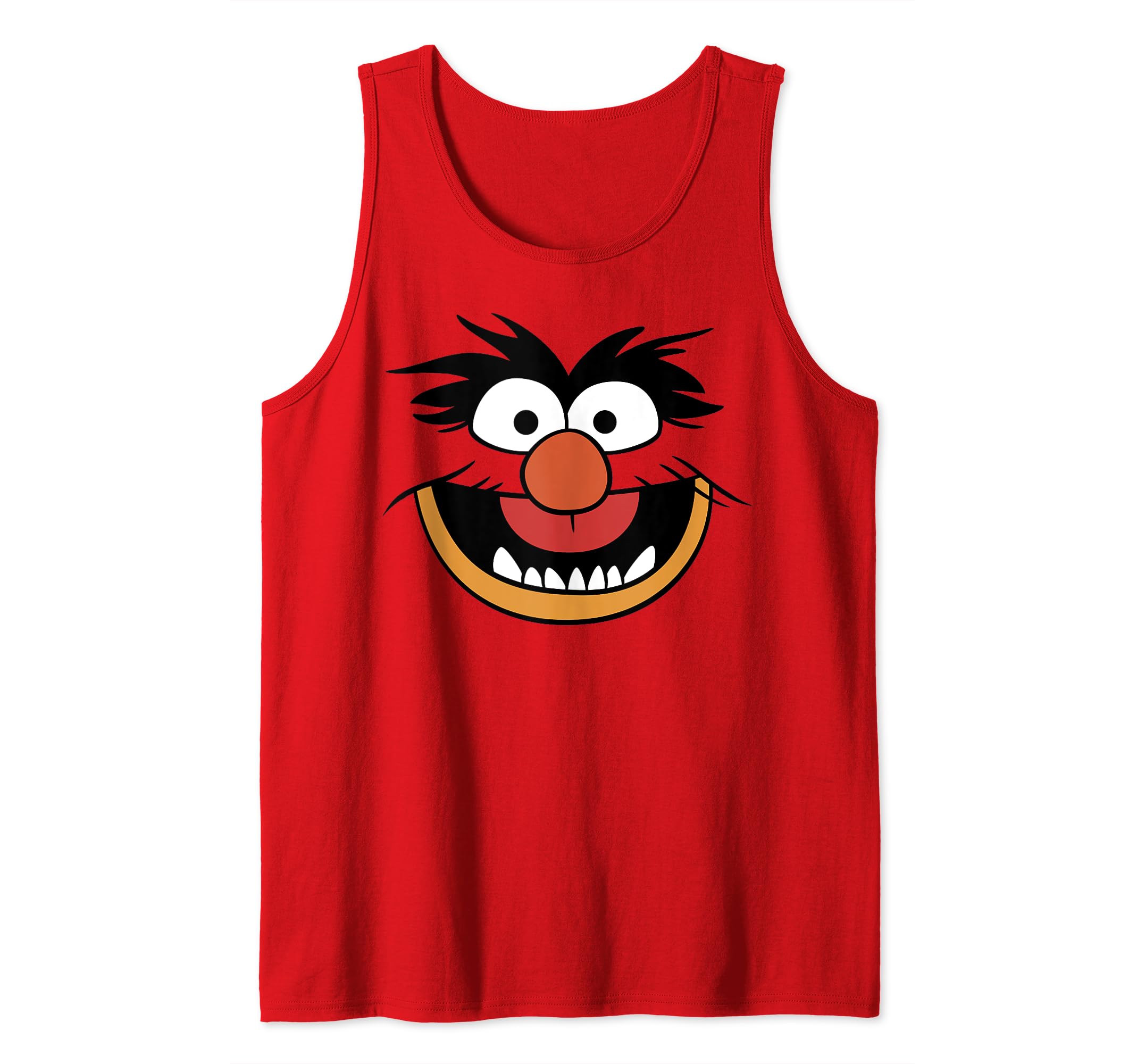 Amazon.com: Disney The Muppets Animal Big Face Costume Tank Top ...