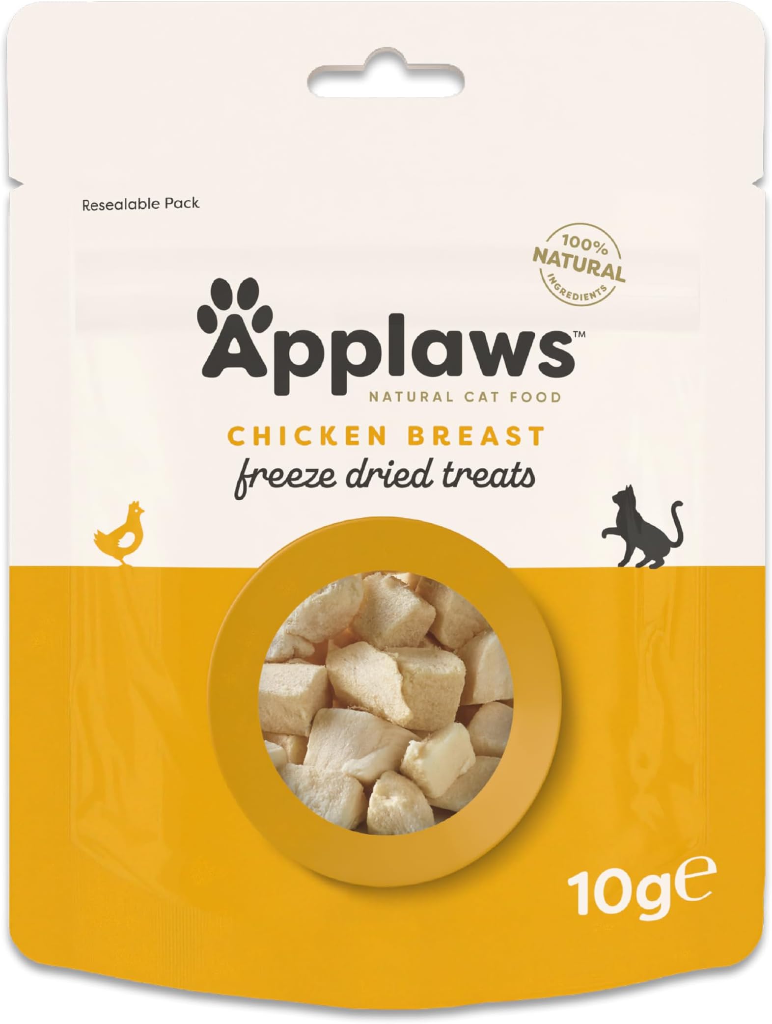 Rosewood Freeze Dried Chicken Cat Treats, 100% Natural Chicken Fillet ...