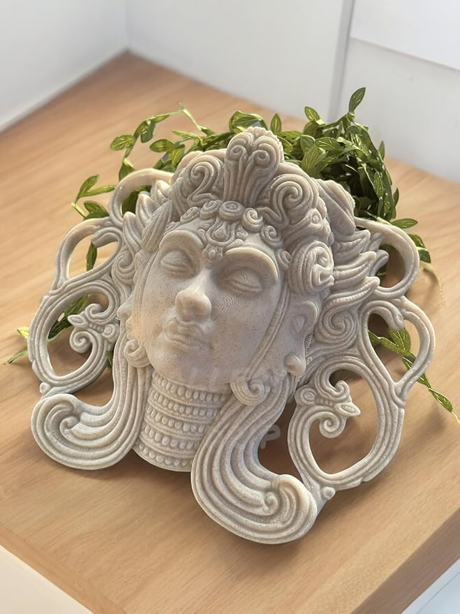 Amazon.com: Enchanting Buddha Multi Face Wall Planter: Psychedelic ...