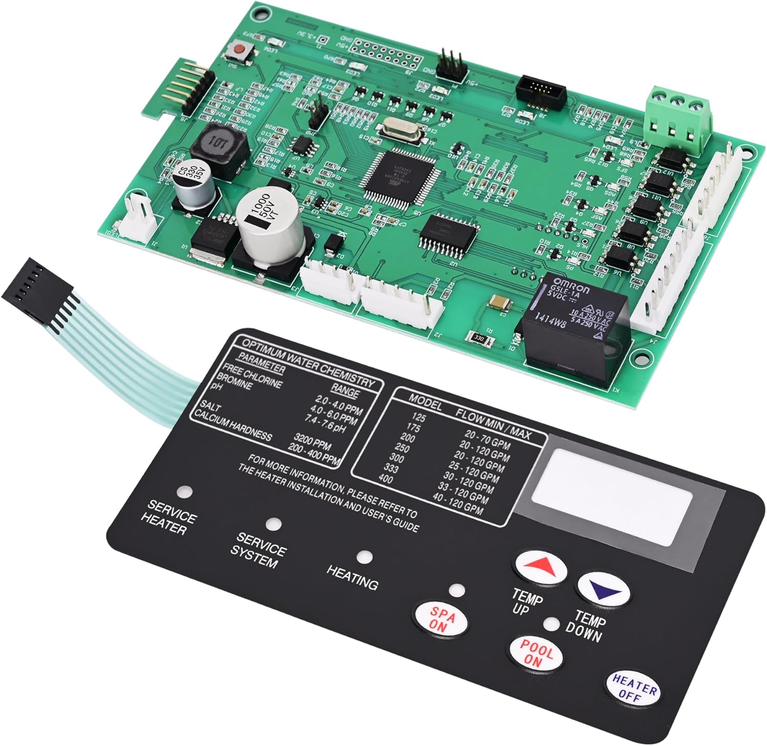 Amazon.com : PHATRIP New Upgraded 42002-0007S Pool Heater Control Board ...