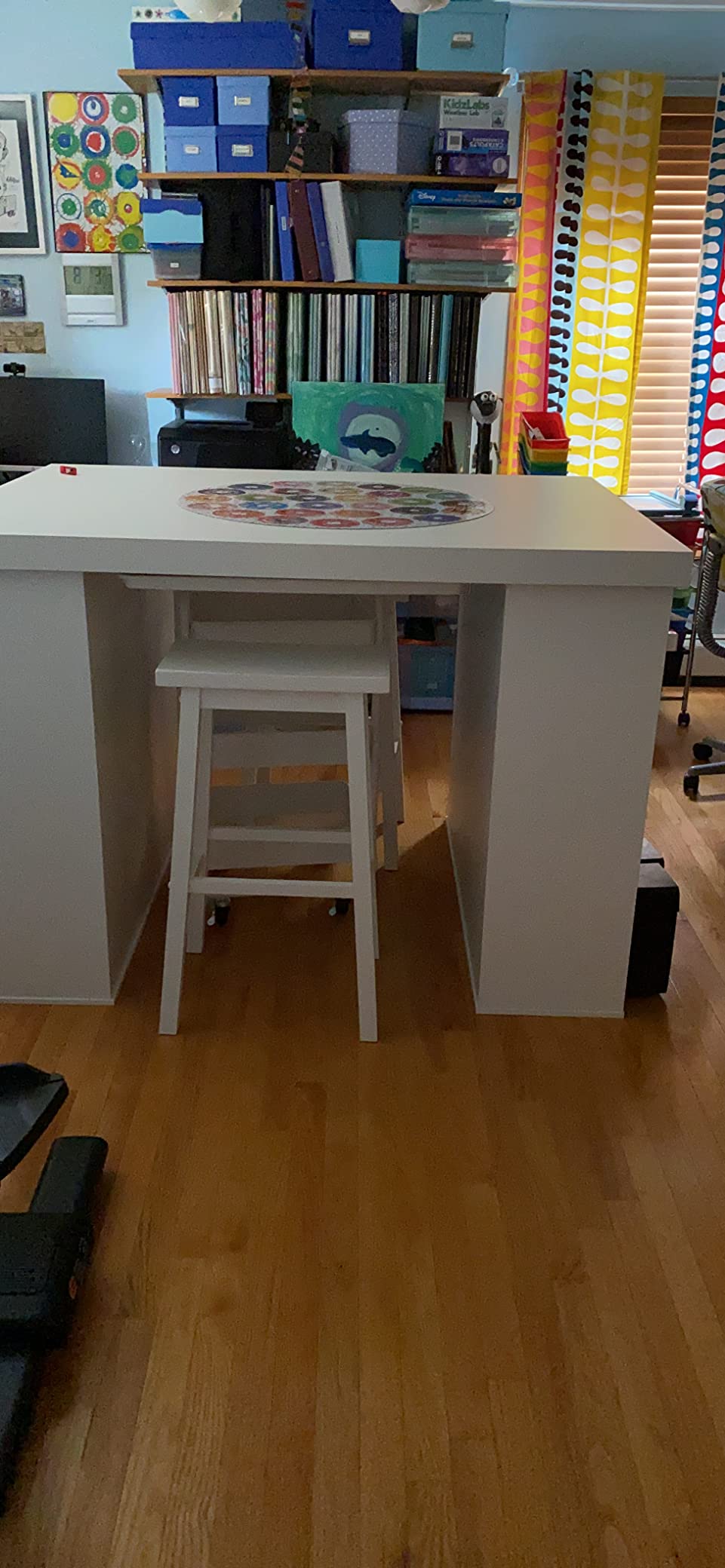 $21/mo - Finance Venture Horizon Project Center Desk with Two 9-Cubby ...
