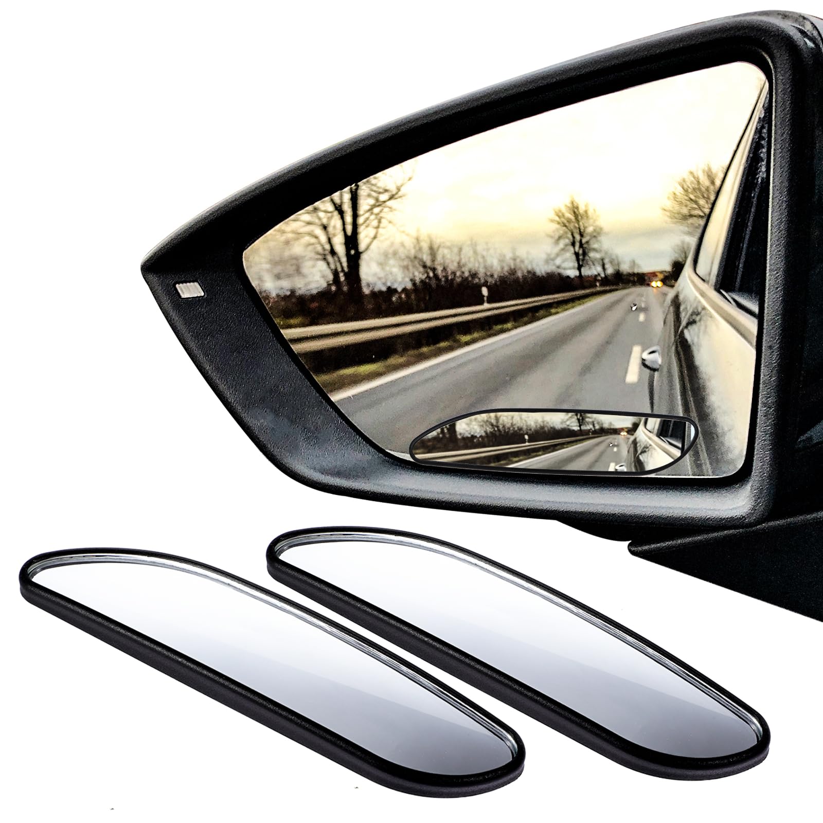 Amazon.com: 2Pcs Blind Spot Mirror, Wide Horizontal Viewing Angle ...