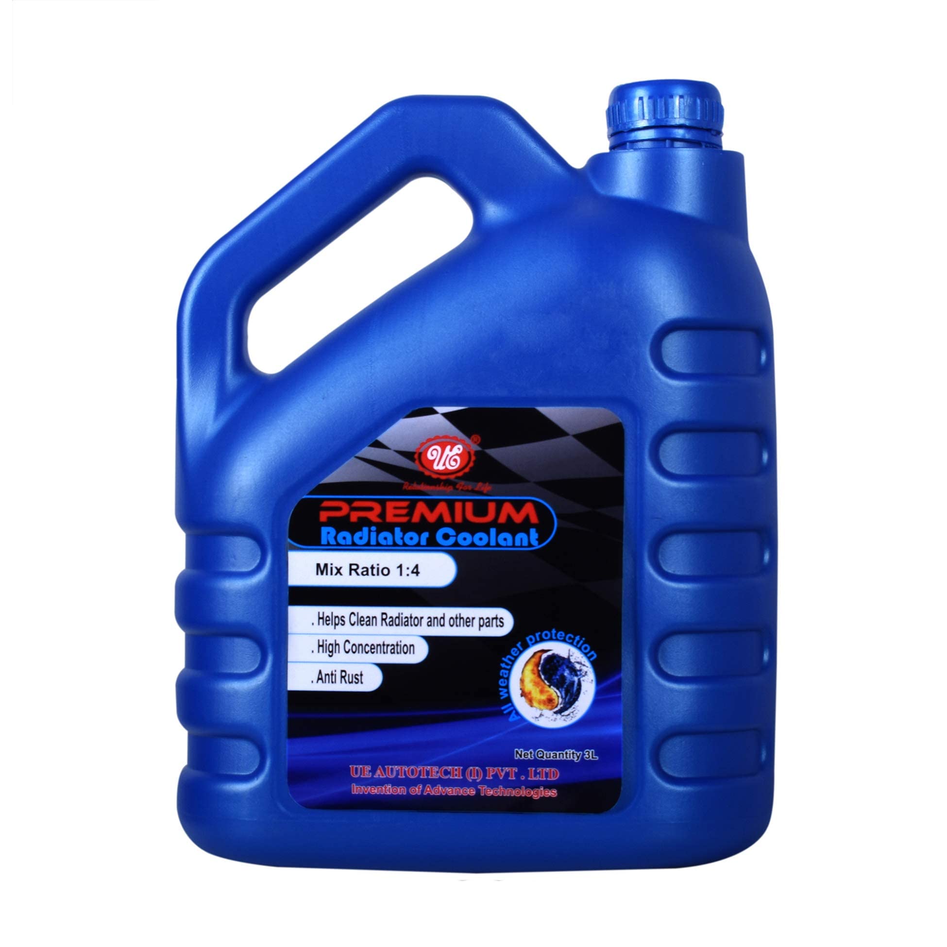 UE Autotech Premium Radiator Car Coolant - Heat Dissipation and ...