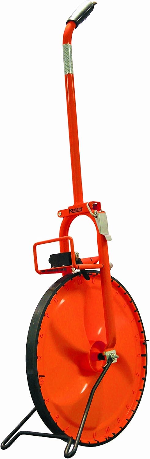 Keson MP415 Metal Frame Measuring Wheel with Two Scale Solid Plastic ...