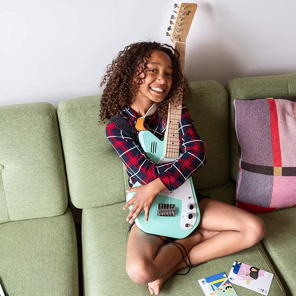 Loog Pro VI Guitarra eléctrica para niños para principiantes a partir ...