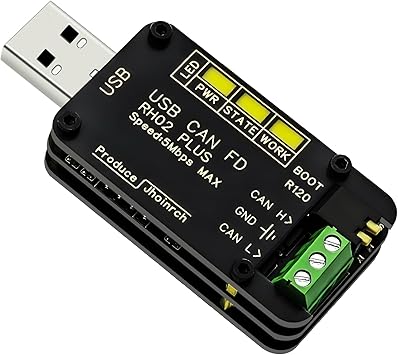 Amazon.com: USB to CAN FD Converter Adapter Based on Canable 2.0 ...