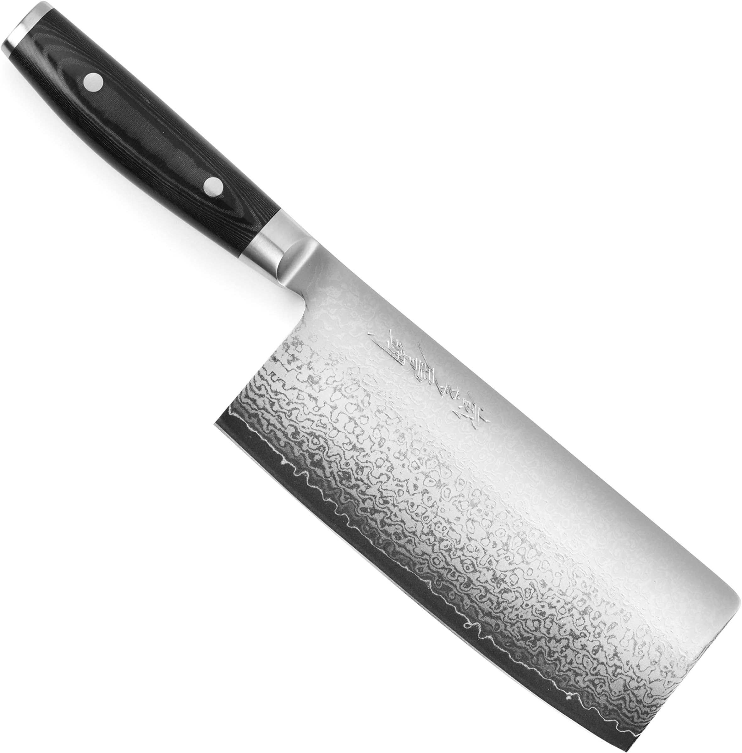 Amazon.com: Yaxell Ran Plus 7" Chinese Chef's Knife - Made in Japan ...