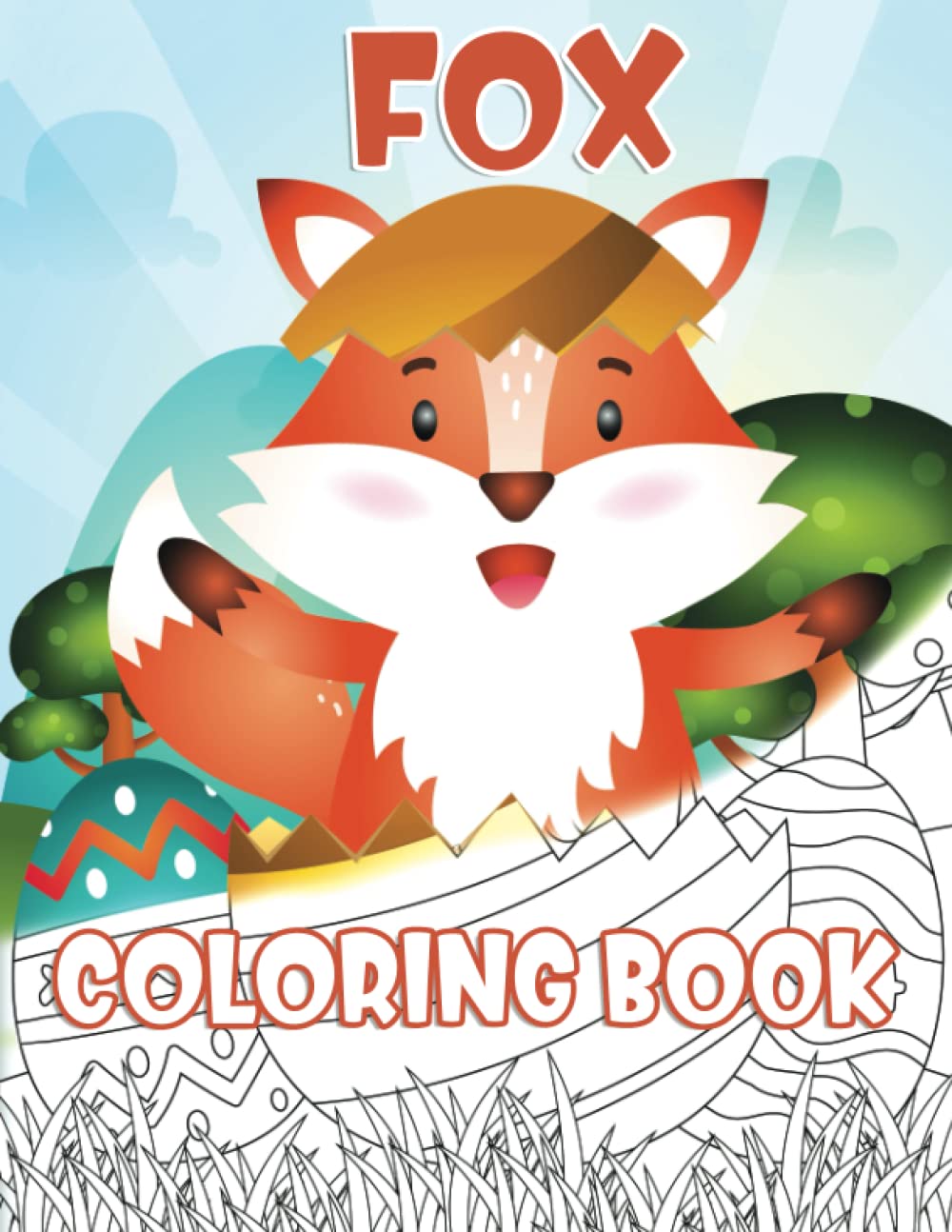 Buy Fox Coloring Book: 30 Cute Illustration And To improve Rour Pencil ...