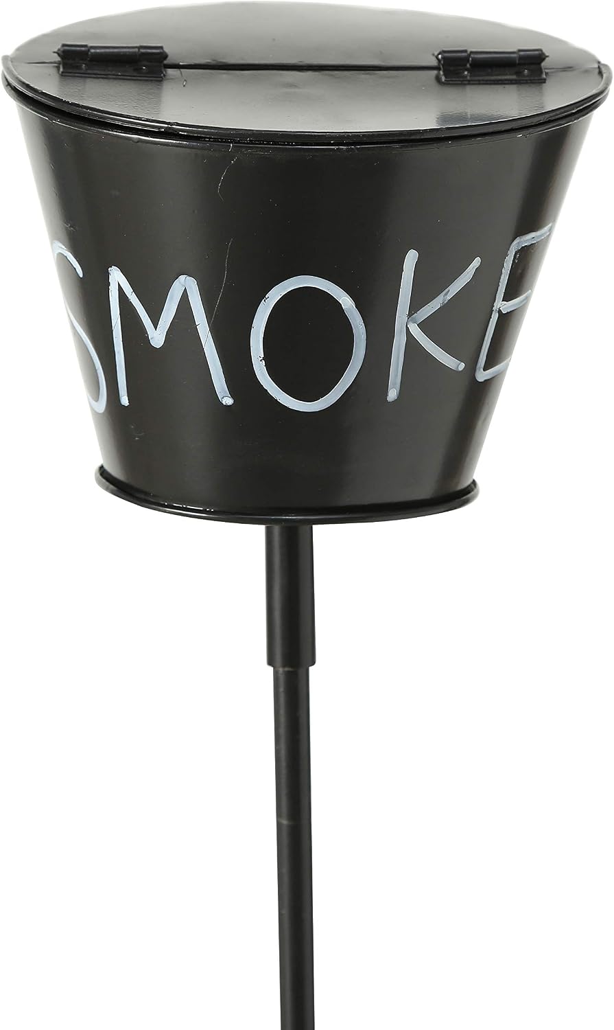 Amazon.com: Outdoor Smoke Ashtray, Lidded Bucket on Stake with Prong ...