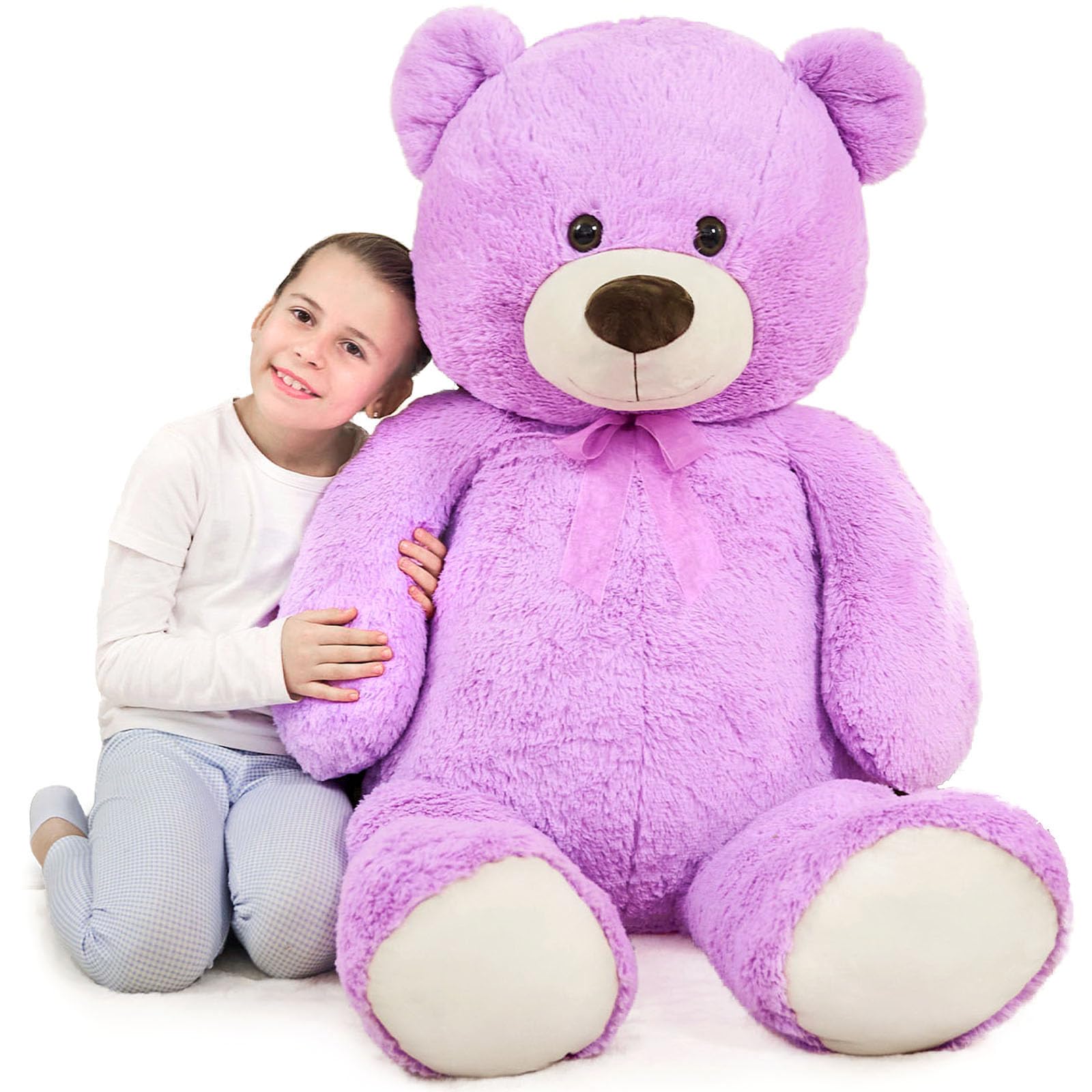 Birthday Teddy Bear Purple