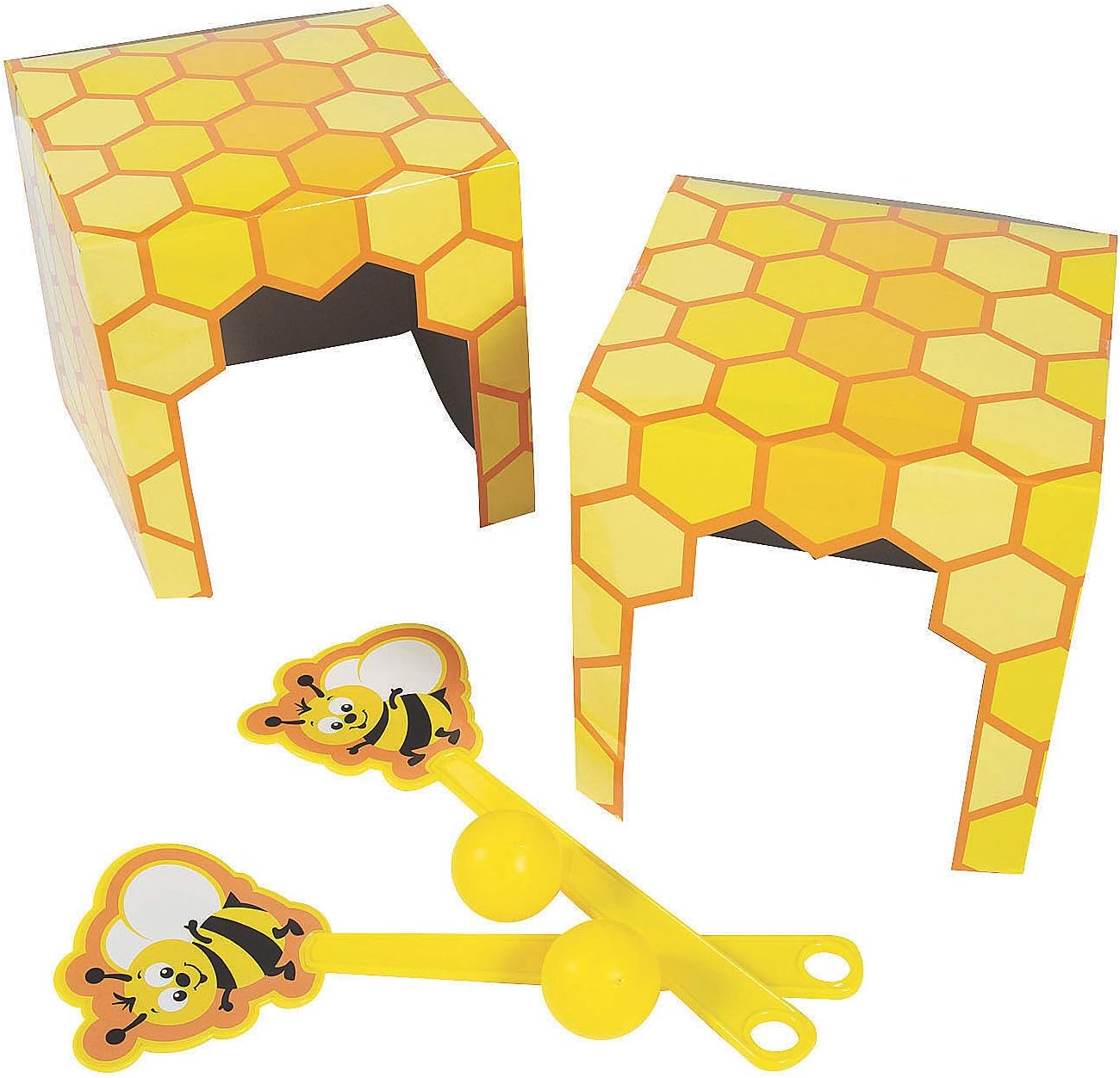 Amazon.com: Honeycomb Fly Swatter Hockey Game - Toys - 6 Pieces : Toys ...