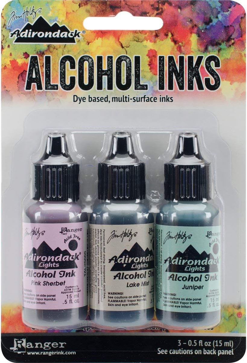 Amazon.com: Ranger Ink Tim Holtz Adirondack Alcohol Ink Lights Singles ...