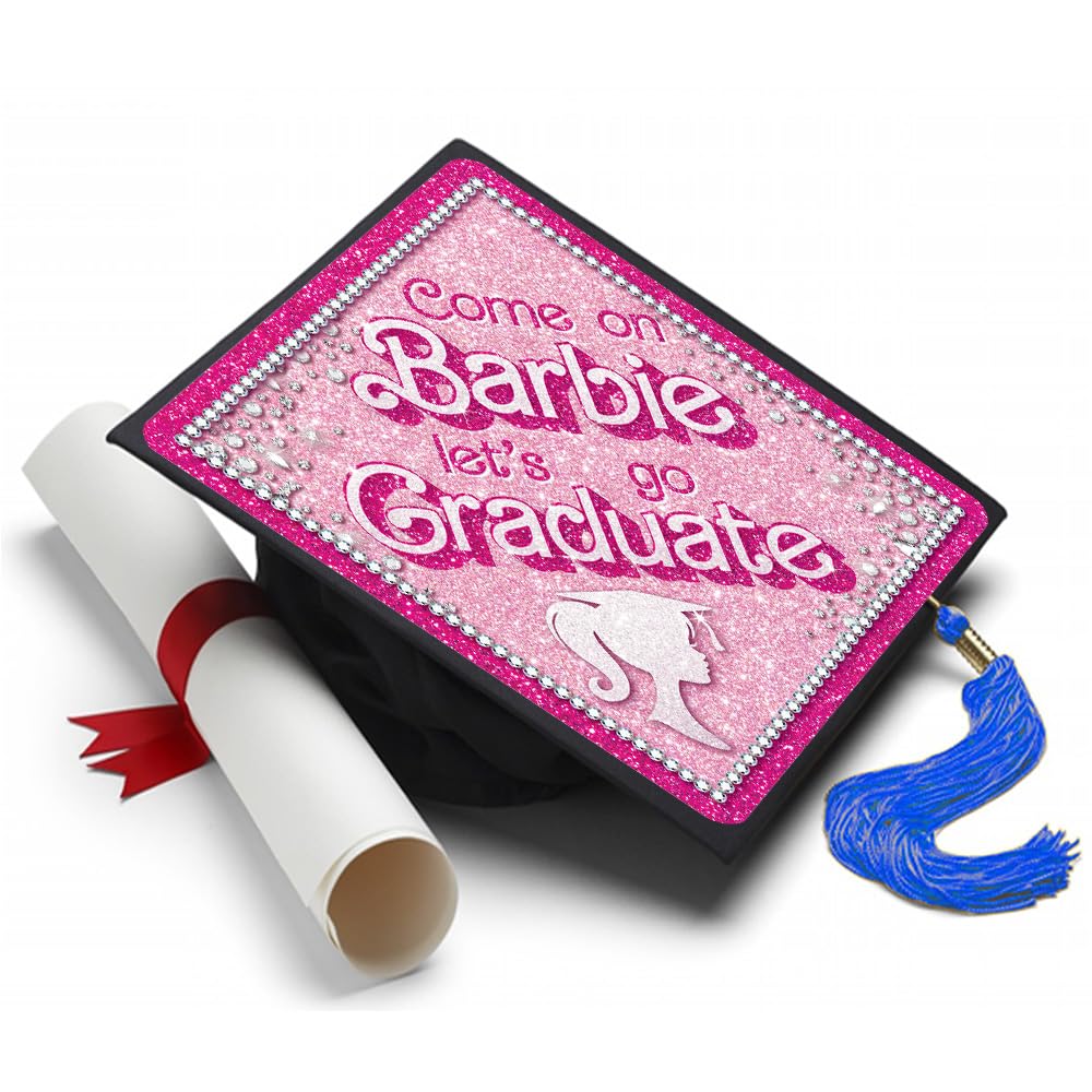 Amazon.com: Tassel Toppers Come on Barbie - Graduation Cap Topper ...