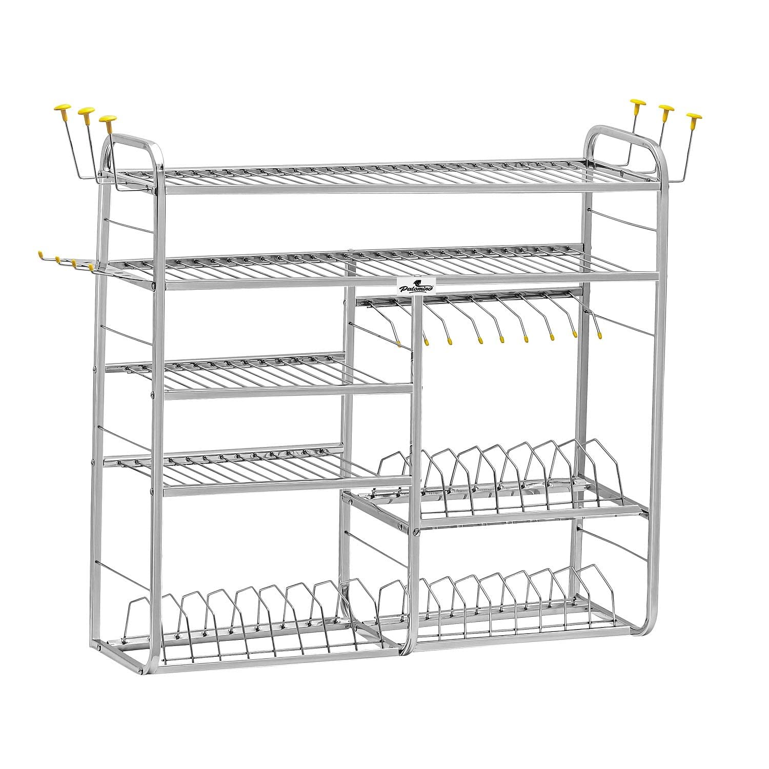 Fortune Blu Stainless Steel Rack Polo Wall Mount 5 Layer Modern Kitchen ...