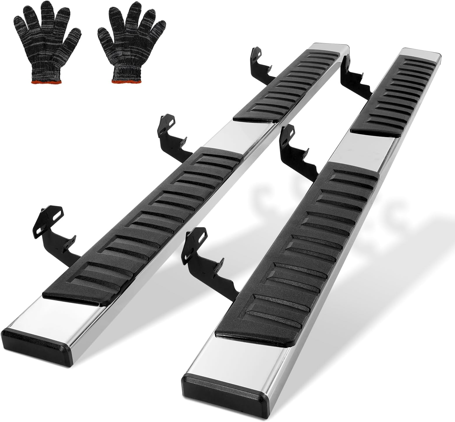 Amazon.com: VEVOR Running Boards, 6" Step Bars Compatible with 2009 ...