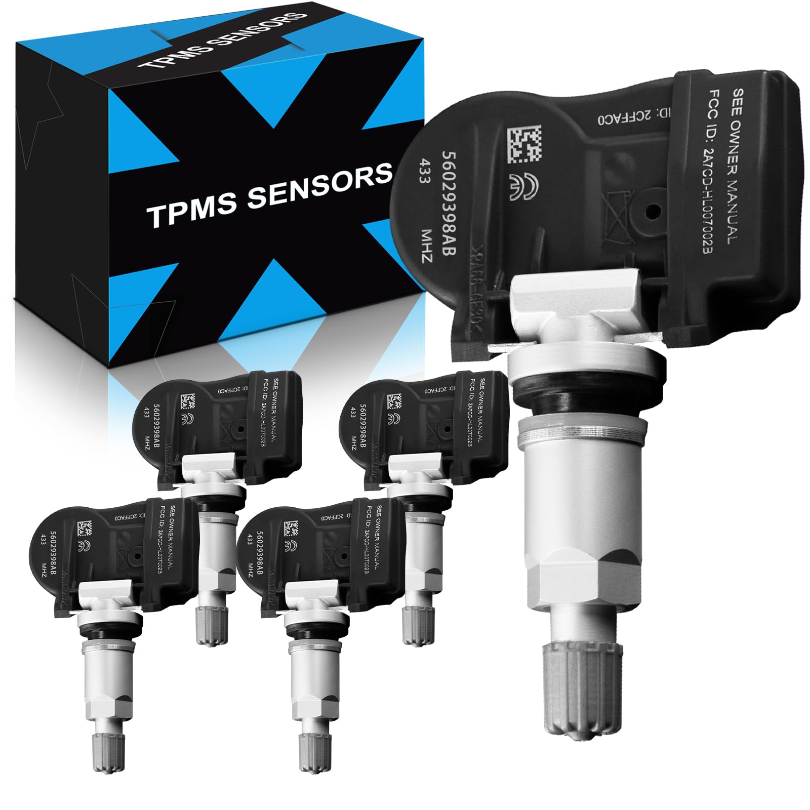 Amazon.com: YZHIDIANF 56029398AB Upgraded Pre-Programed Tire Pressure ...