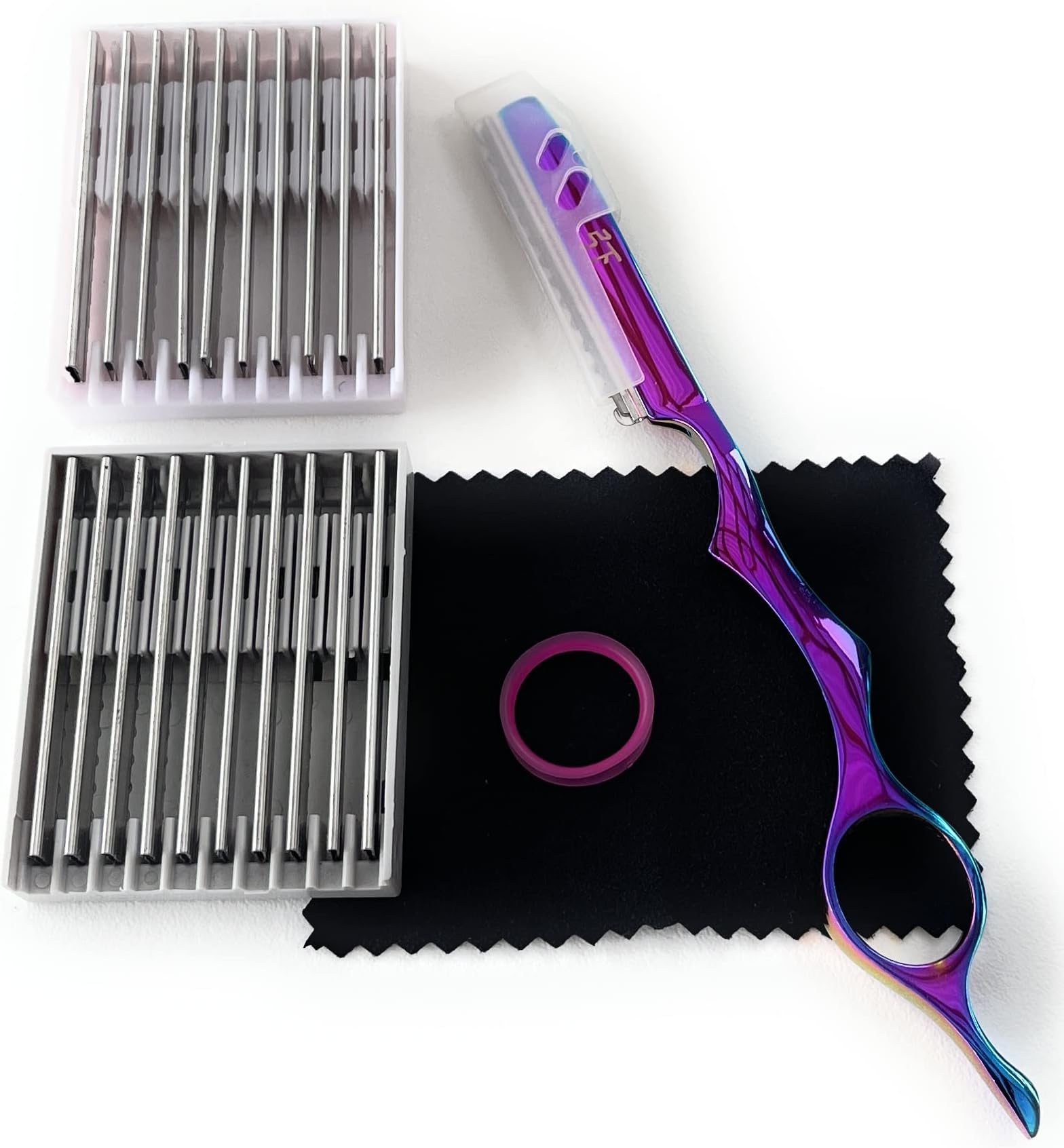 Amazon.com : Shear Fanatic® Feather Razor For Hair Cutting-Gold ...