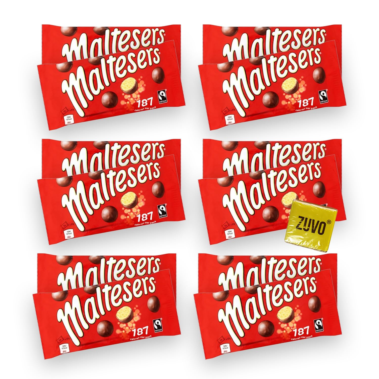 Snapklik.com : Maltesers Chocolate Balls 37g Each Bag - Pack Of 12 ...