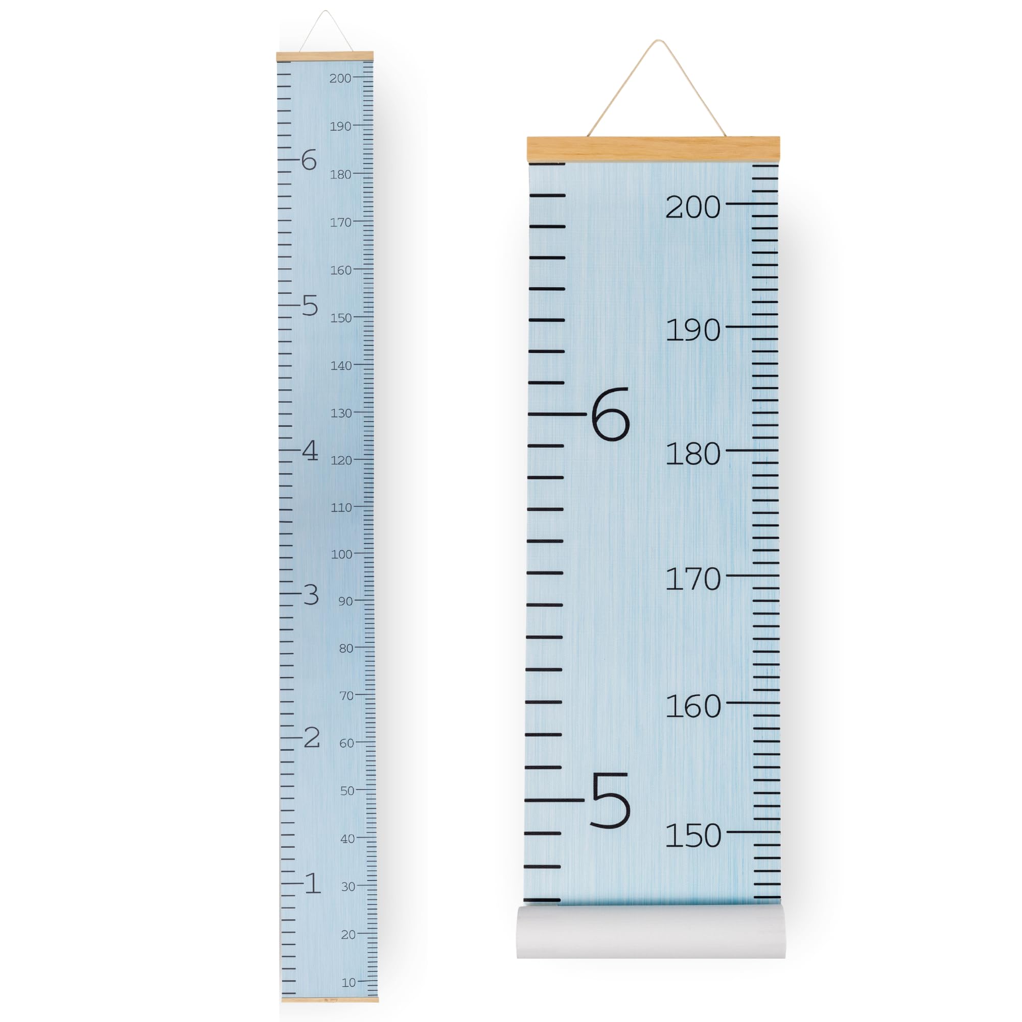 Buy Growth Chart for Wall - Height Chart for Toddlers (79” x 7.9 ...