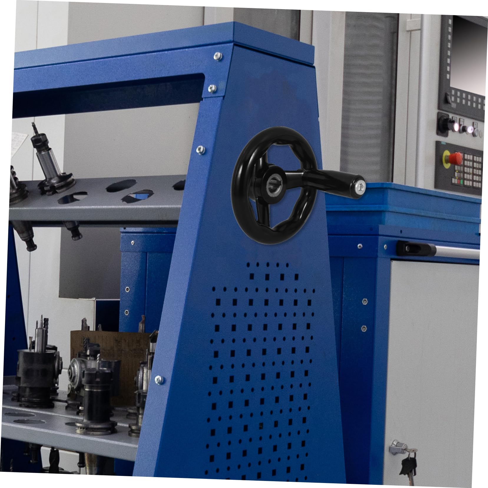 Lathe Machine Accessories 3 Piece Set 3-Piece Industrial Handwheel ...