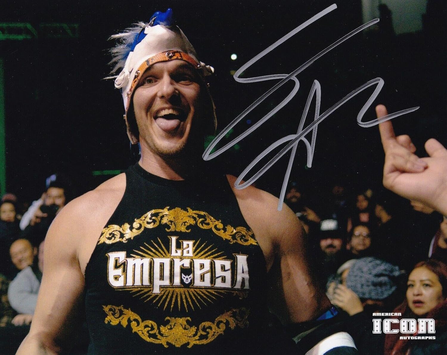 Sam Adonis Signed 8x10 Photo MLW CMLL Lucha Libre AAA All Japan Pro ...