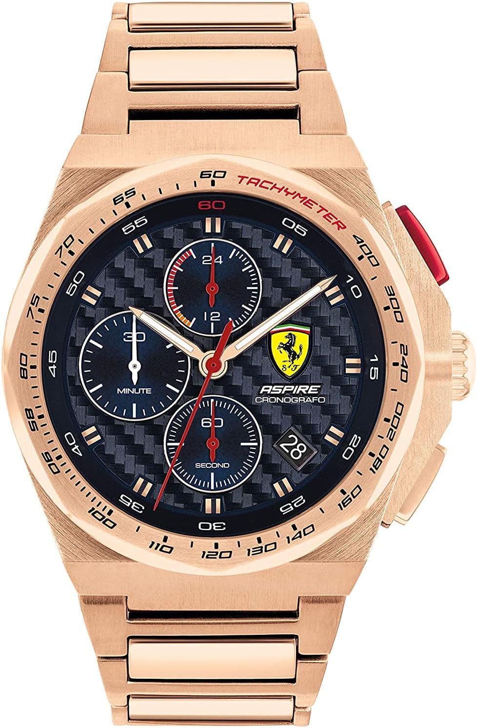 Scuderia Ferrari Pista Analog Black Dial Men's Watch-0830761 : Amazon ...
