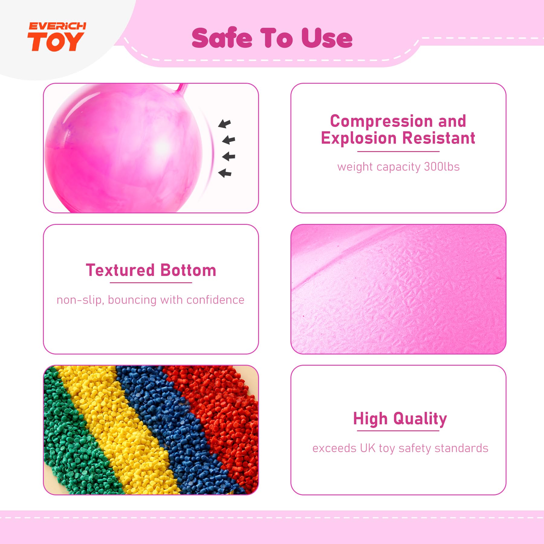 Snapklik.com : EVERICH TOY Hopper Ball For Kids 7-12, 20In Hoppity Hop ...