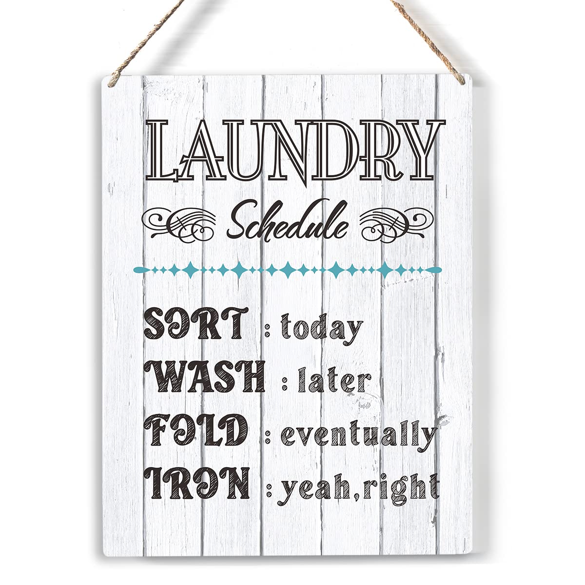 Rustic Laundry Schedule Wood Sign the Laundry Rules Wooden Signs Rustic ...