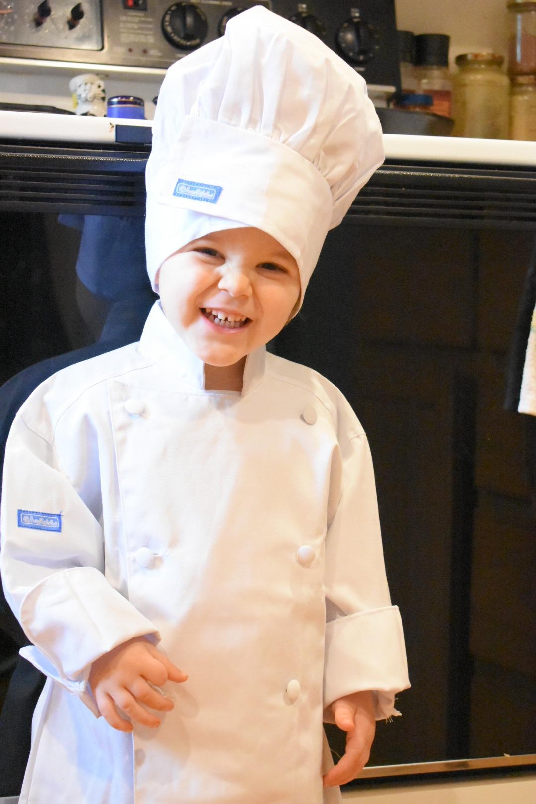 Amazon.com: CHEFSKIN XS CHEF SET Kids Children Chef Jacket + Apron +Hat ...