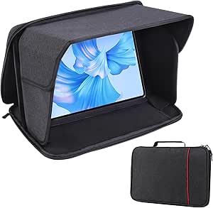 Amazon.com: YUMTIM iPad Sun Shade Tablet Sleeve Case for 12-12.5 inch ...