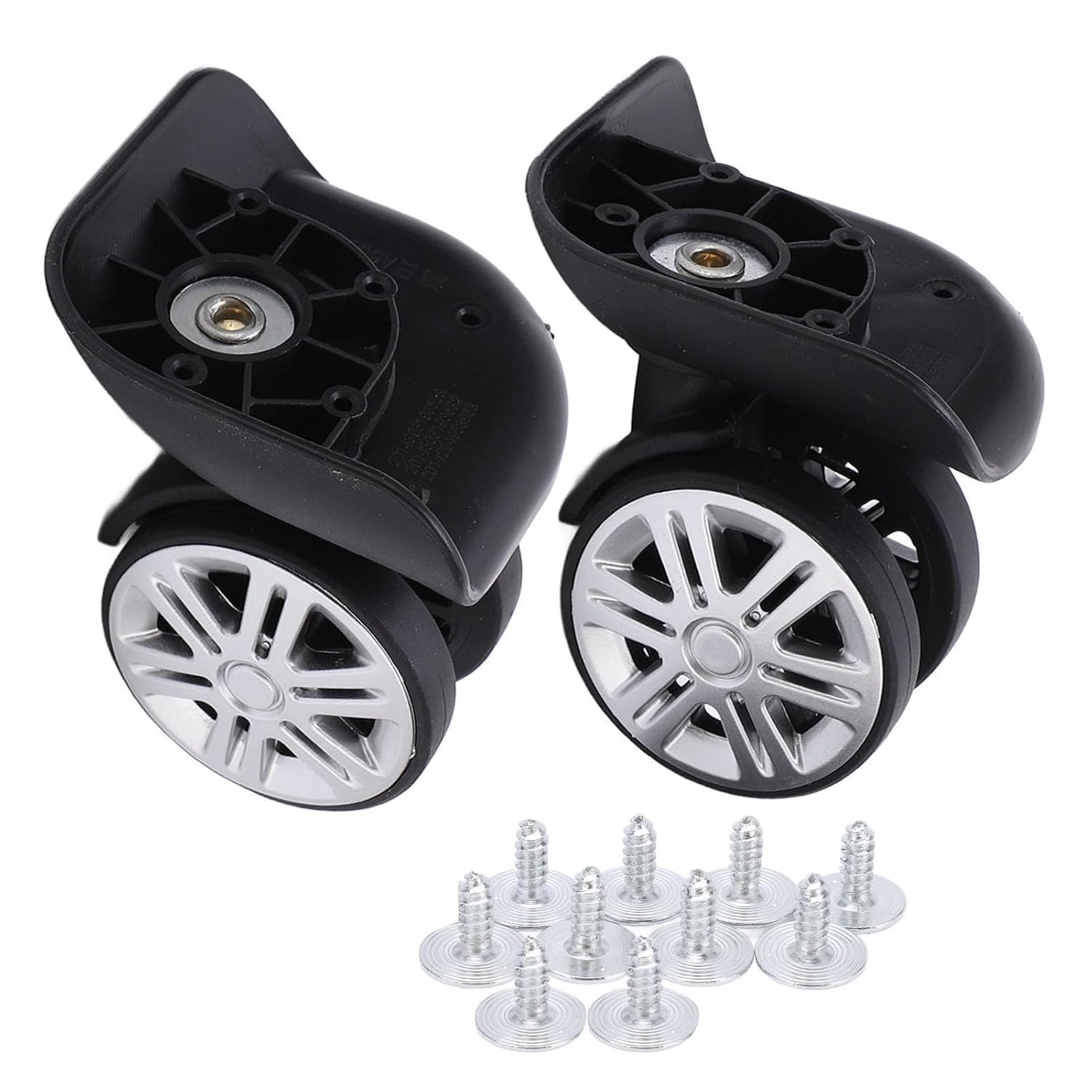 Amazon.com: Luggage Suitcase Wheels 1 Pair Luggage Replacement Wheels ...