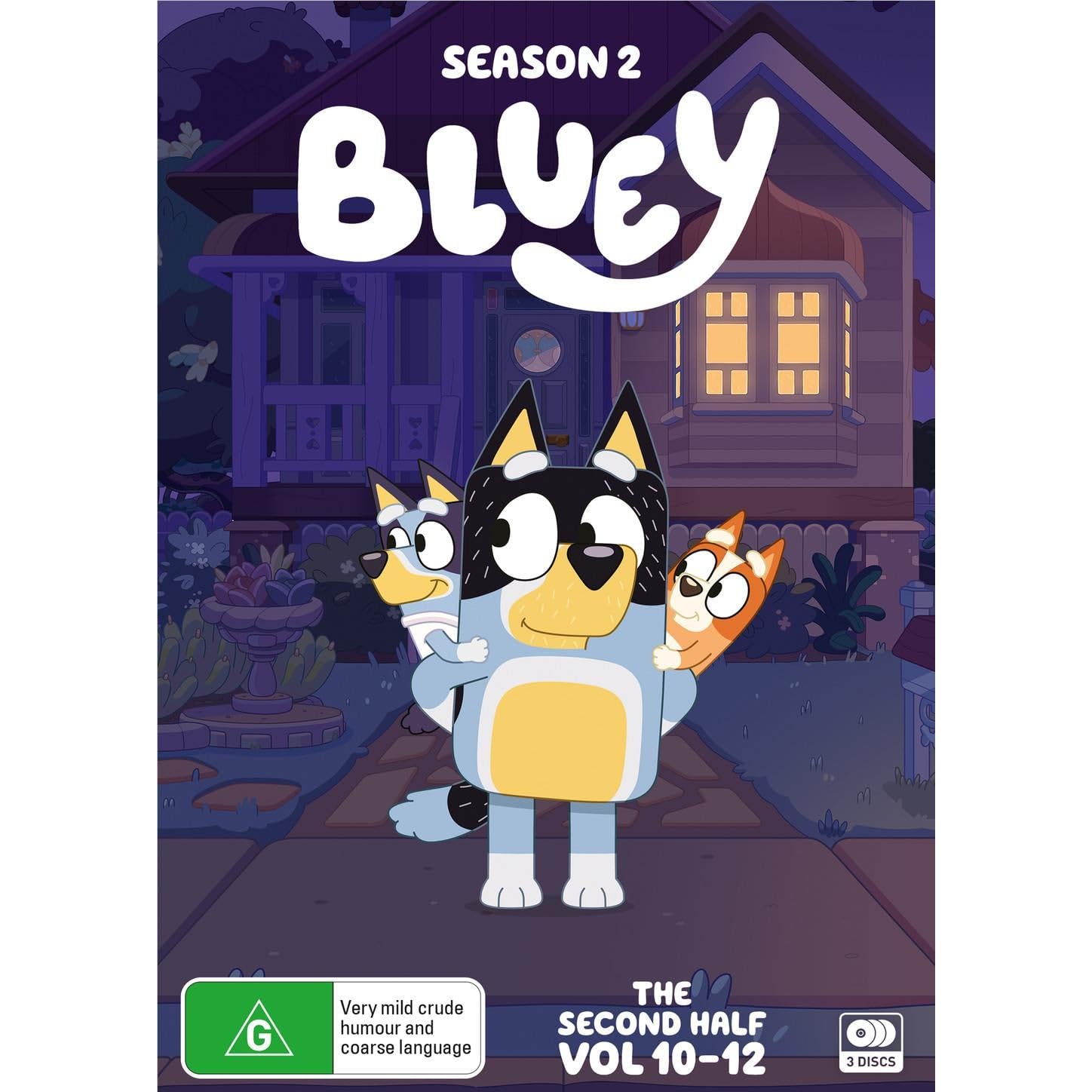 Amazon.com: Bluey - Season 2: Volume 10-12 [DVD] : David McCormack ...