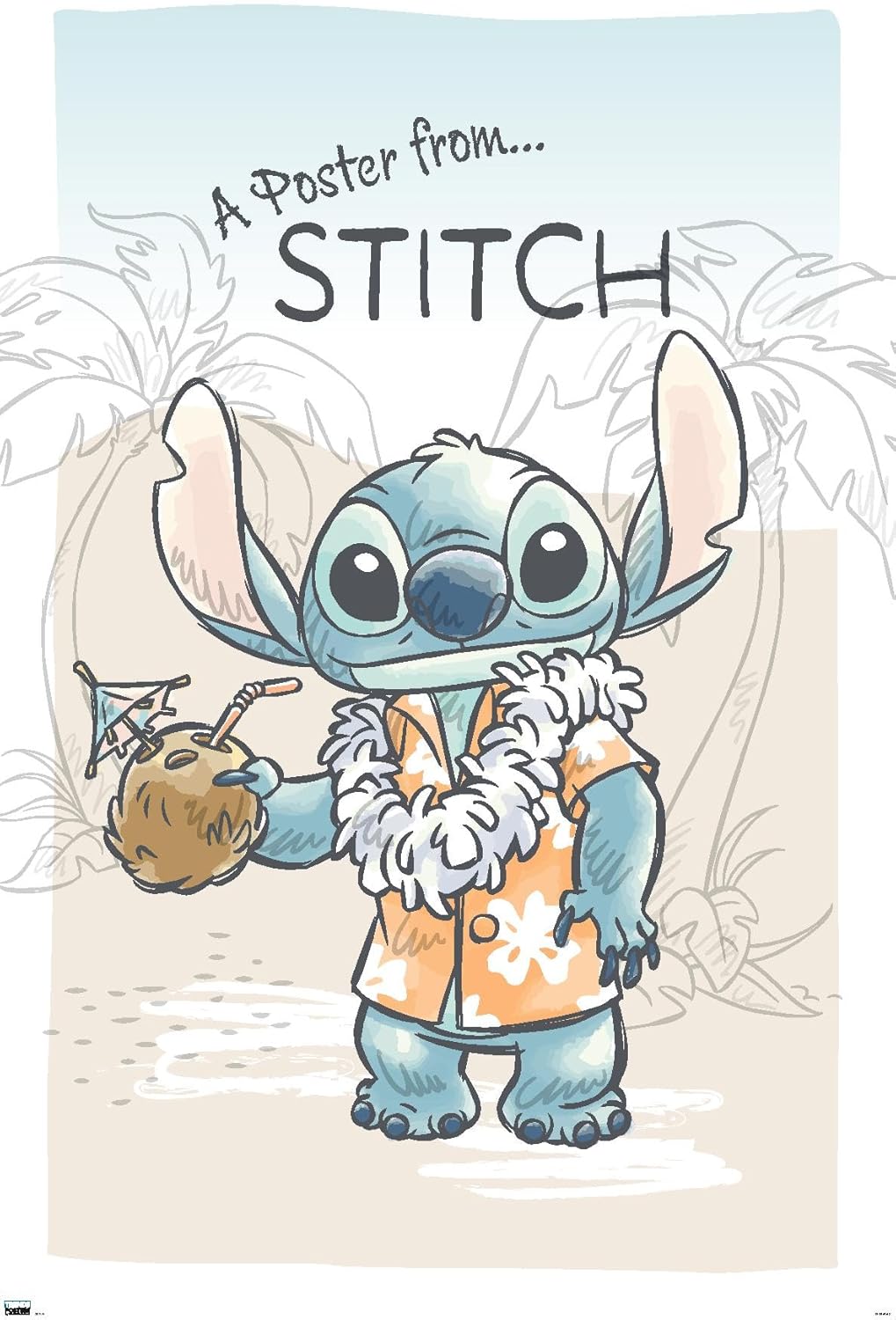 Amazon.com: Trends International Disney Lilo and Stitch - Poster From ...
