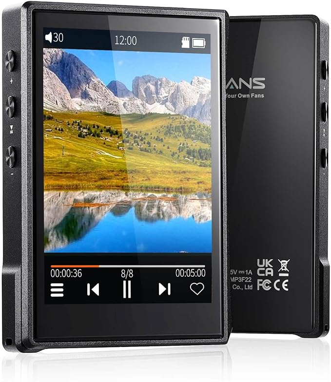 Amazon.com: Surfans F22 Portable HiFi MP3 Player – Lossless Music ...