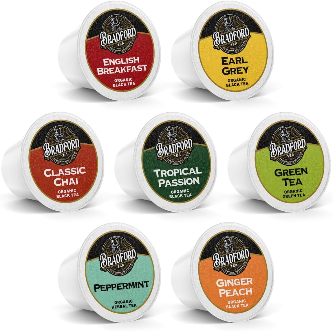 Amazon.com: Organic Tea Pods Variety Pack - Assorted Sampler Pack ...