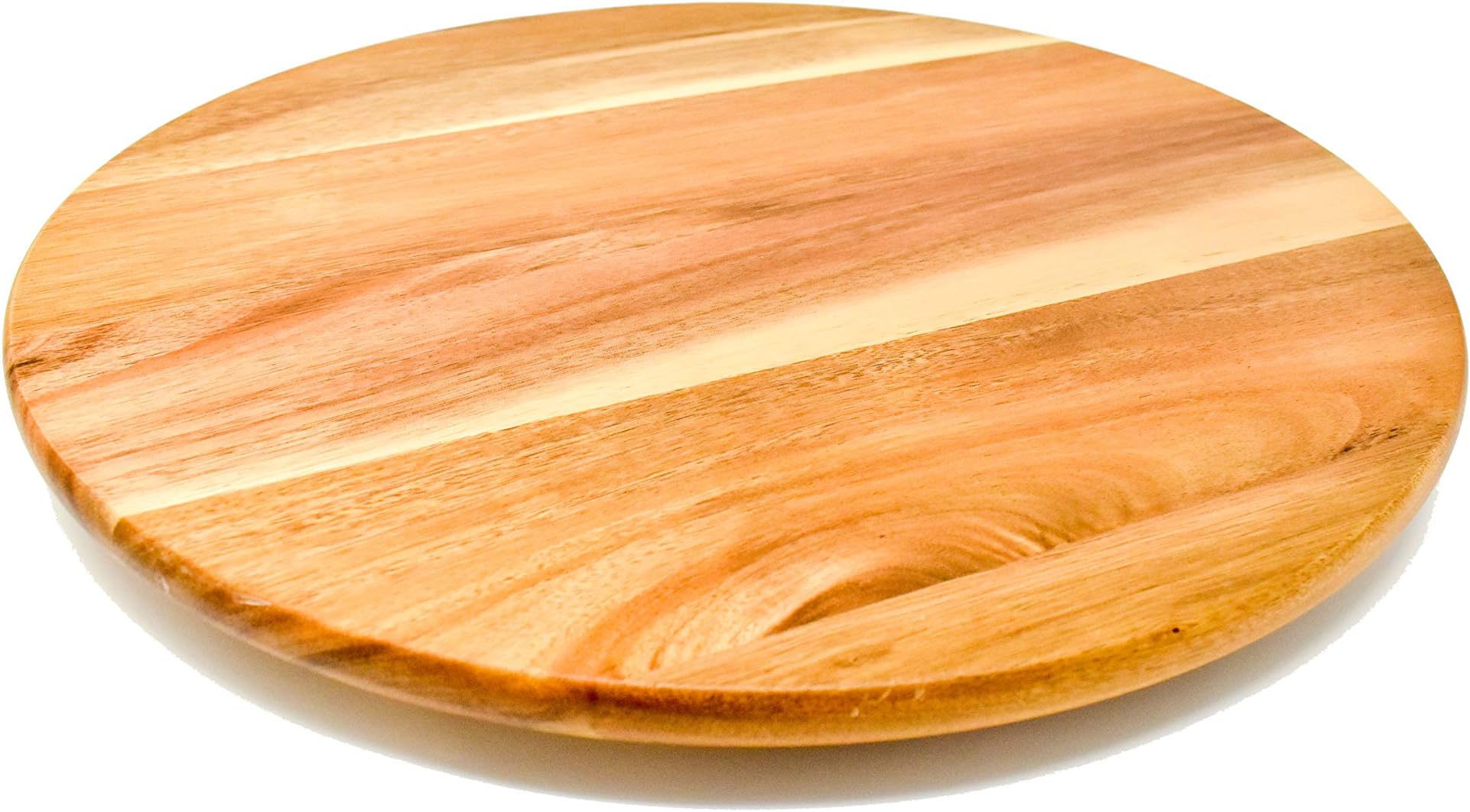 CASA LITUS Lazy Susan Giratorio de Madera de Acacia 38 cm, Centro de ...