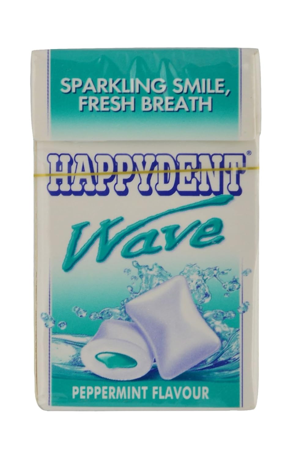 HappyDent Wave Chewing Gum - Peppermint Flavour, 17.6g Box : Amazon.in ...