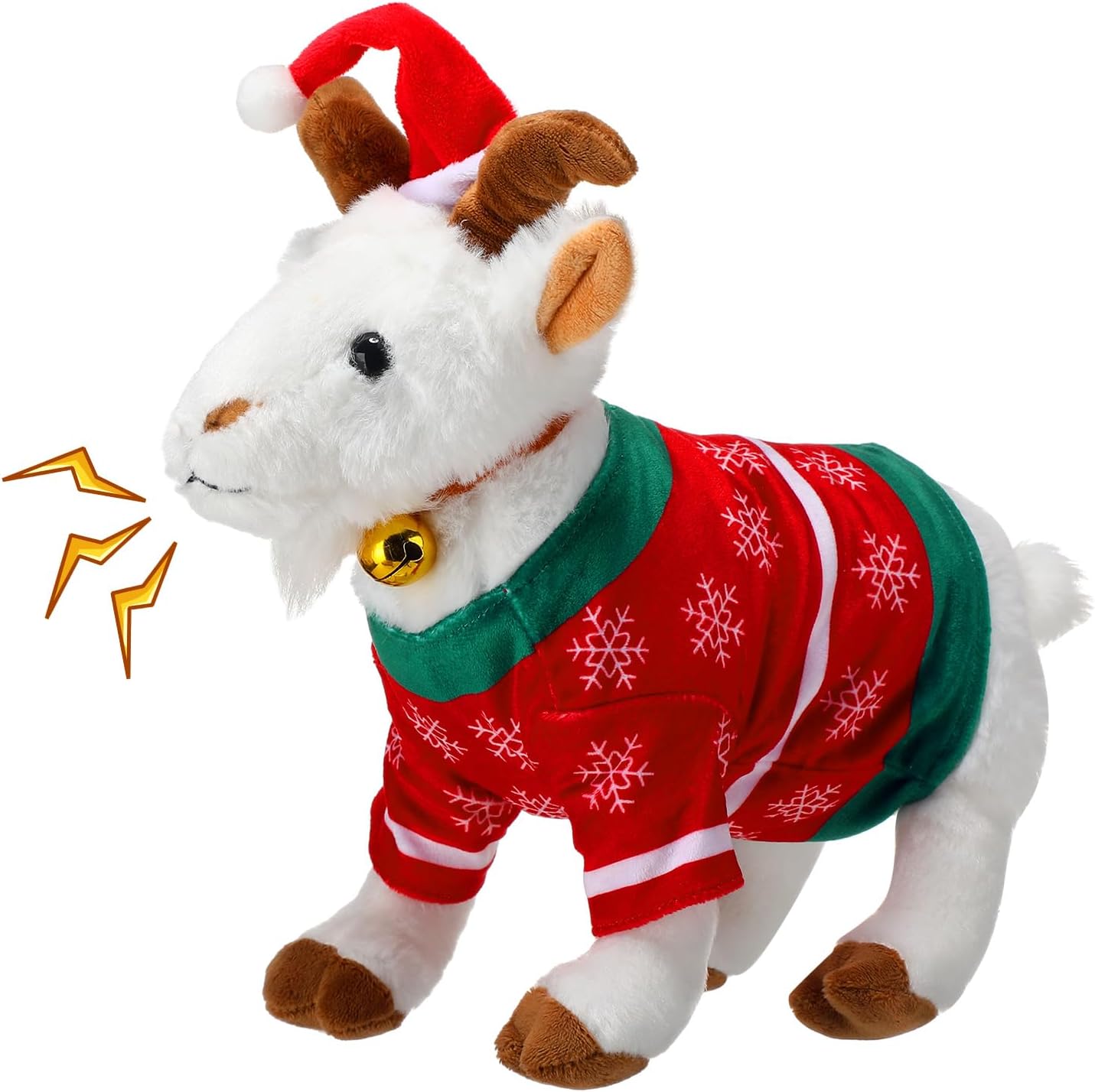 Amazon.com: Simgoing Christmas Screaming Goat Makes Fun Screaming Goat ...