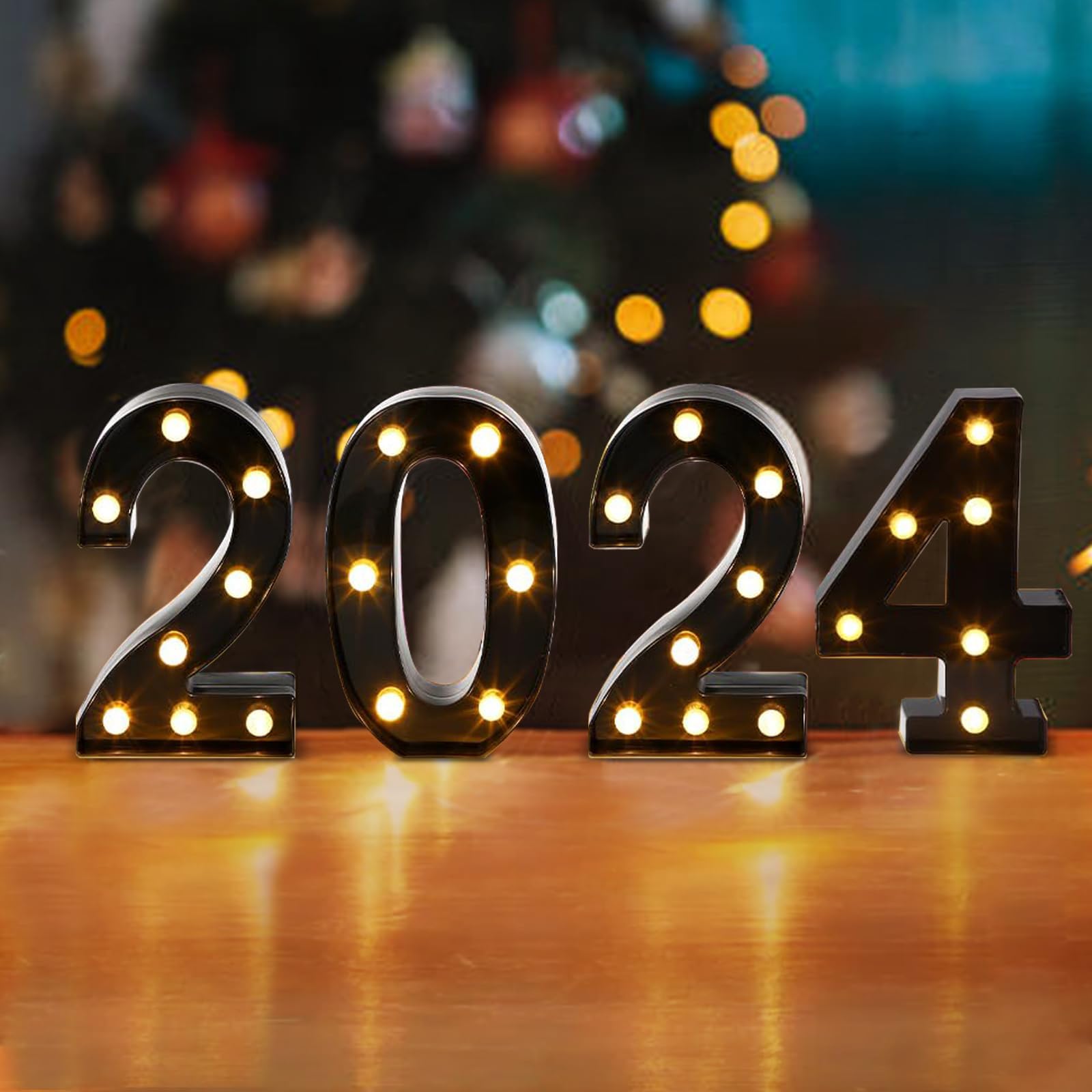 Amazon.com: Olutacot 3 Sets Graduation Party Light up Number 2024 ...