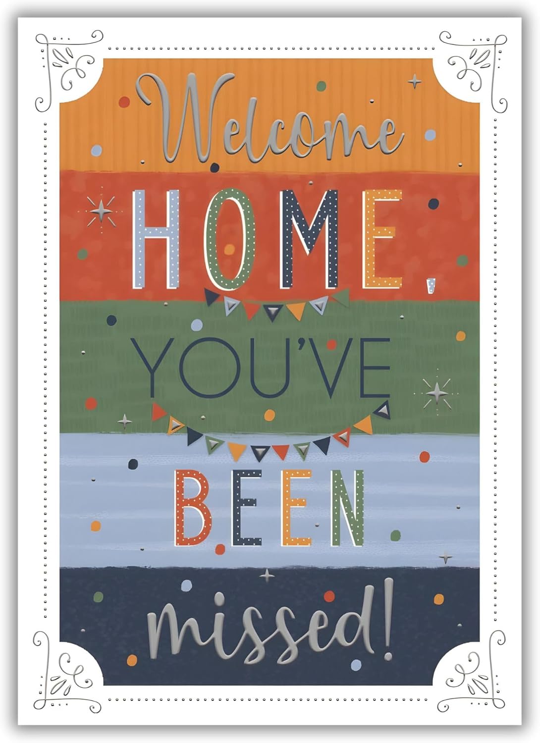 Welcome Home Congratulations Card - Special Finish - Contemporary ...