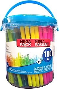 Amazon.com: Markers with Mega Bucket by Creatology, 100 Pieces